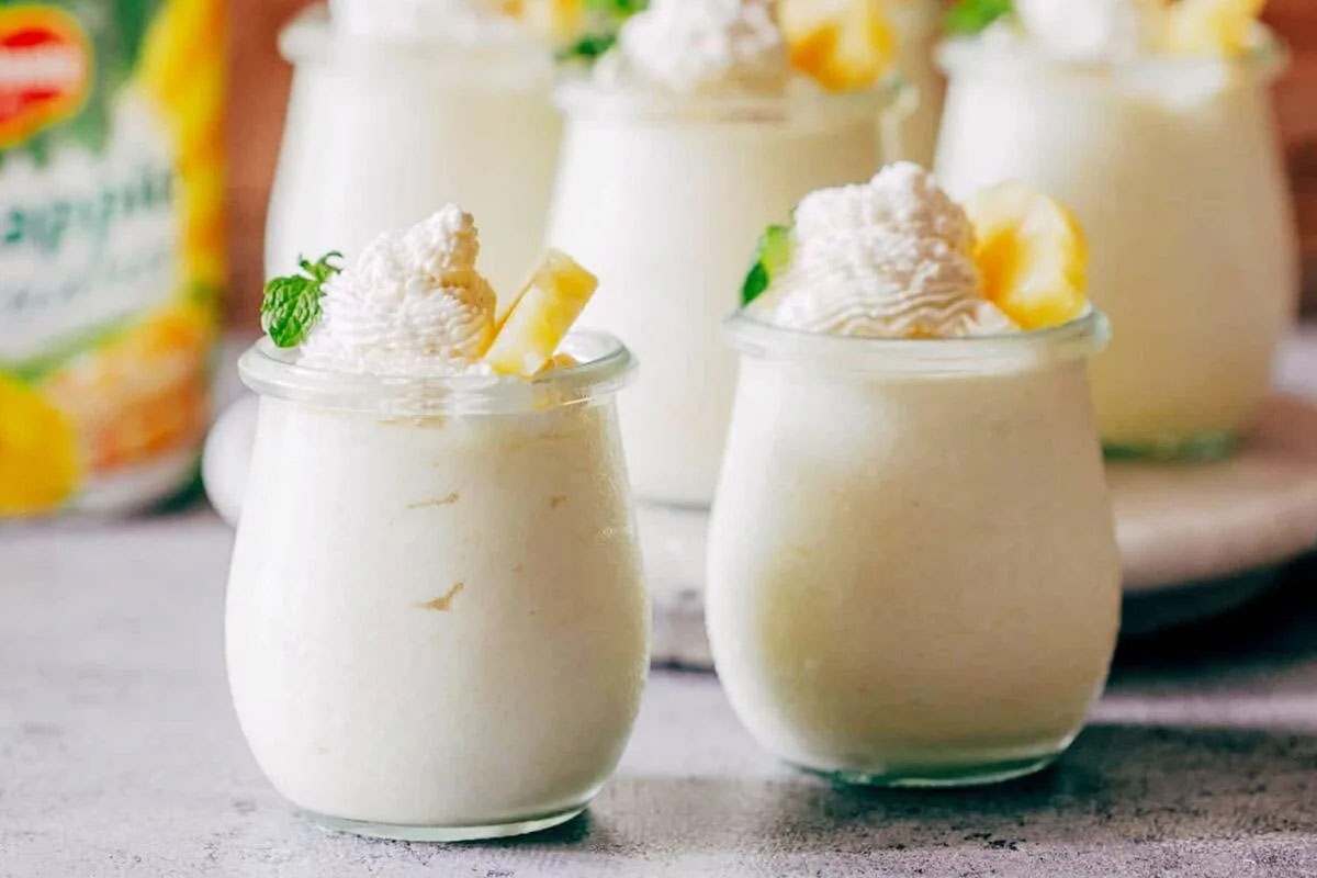 Mousse de Ananás com Iogurte - uma sobremesa leve e fresca... - Sabores ...
