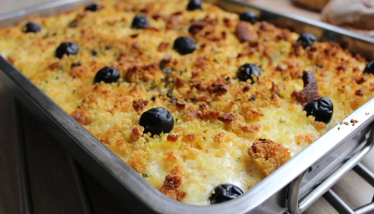 Bacalhau com natas e crosta de broa (fica fabuloso e é tão fácil de ...